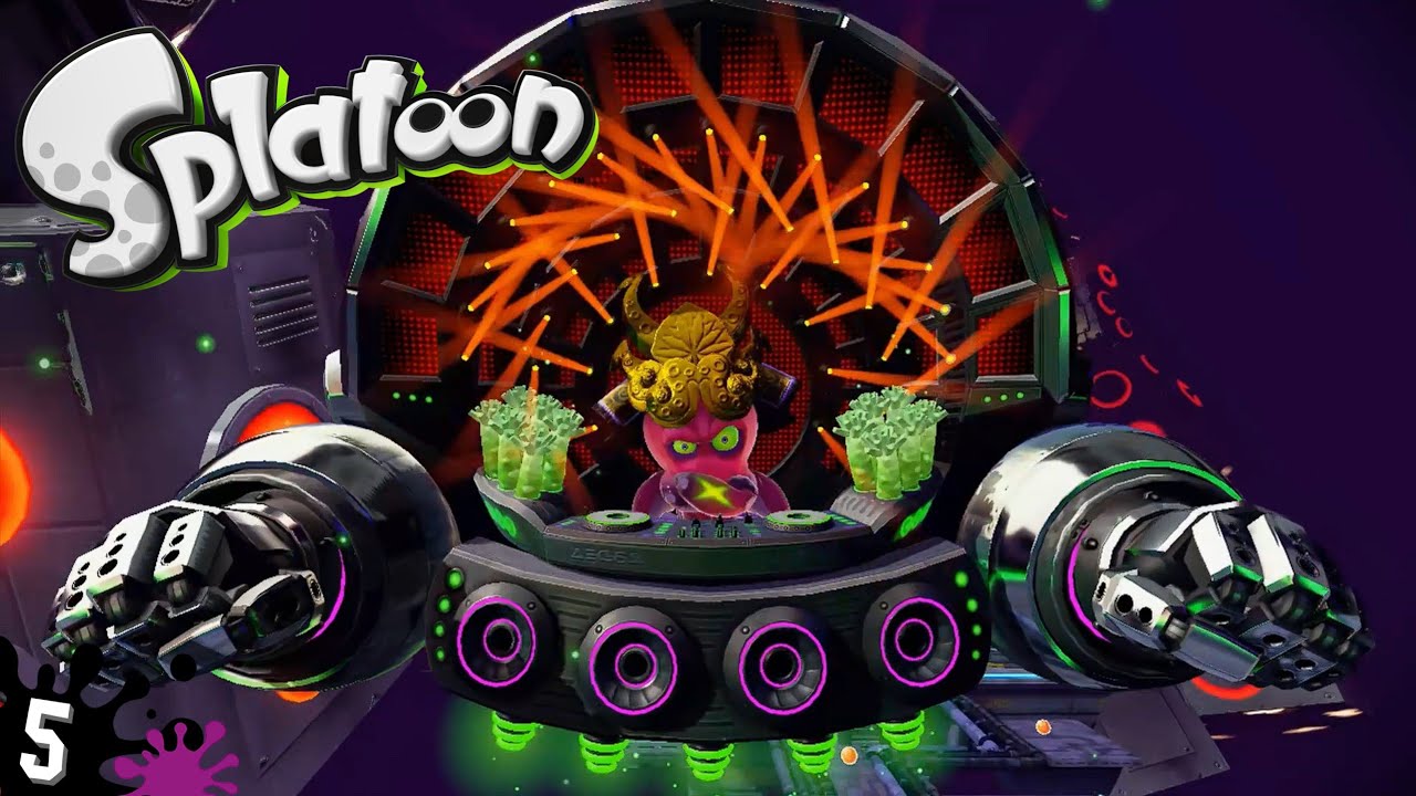 Splatoon 1 Hero Mode #5: DJ OKTAVIO!!! - YouTube
