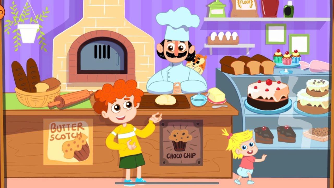 KIDDOPIA Pat a Cake - Kids Song - Buzzle Game - YouTube