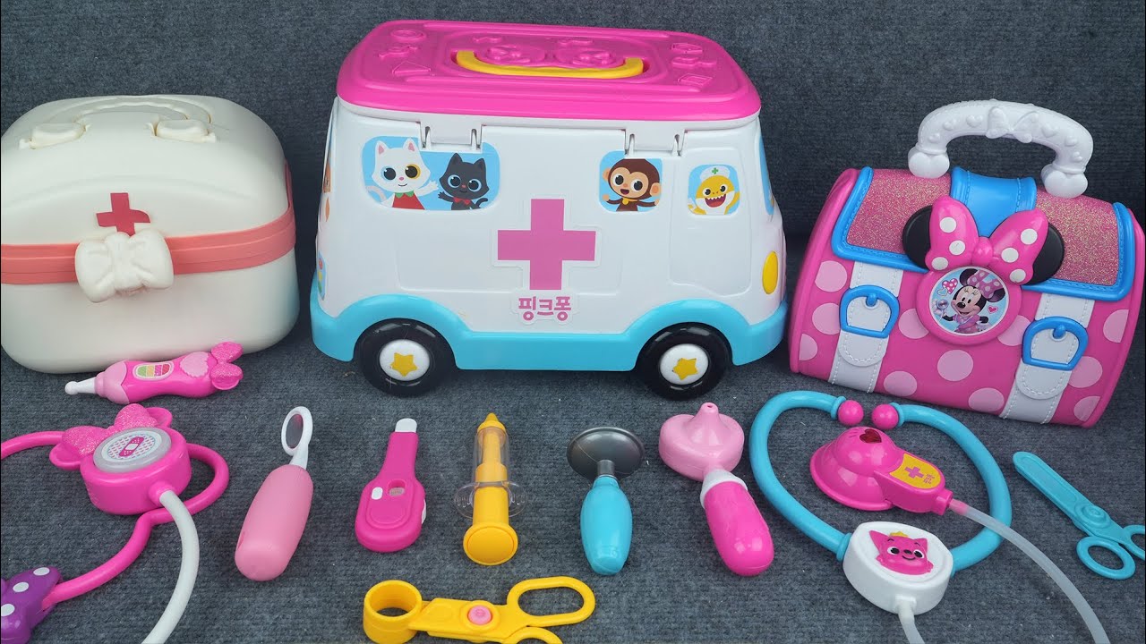 18 Minutes Satisfying with Unboxing Doctor Set Toys, Medical Kits ...