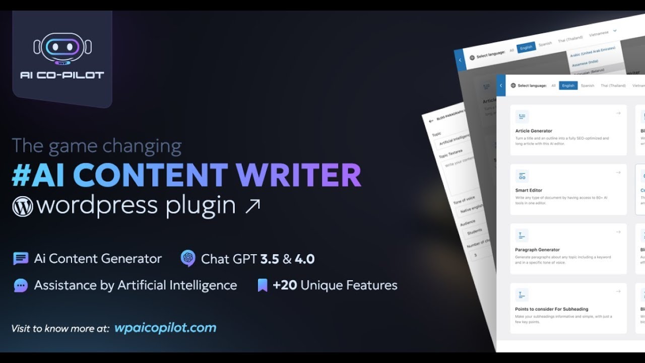 How to create blog posts using WP AI CoPilot | Step-by-Step Guide - YouTube
