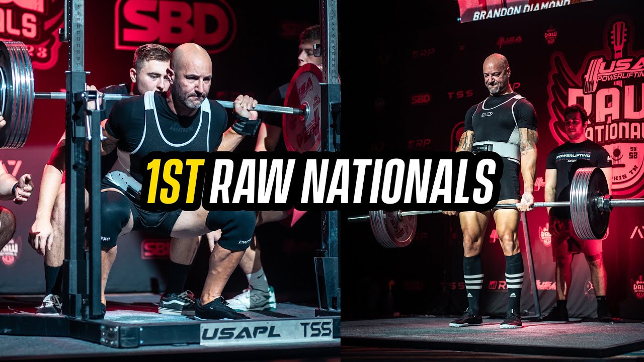 Basement Brandon x JuggernautAI x USAPL Raw Nationals - YouTube