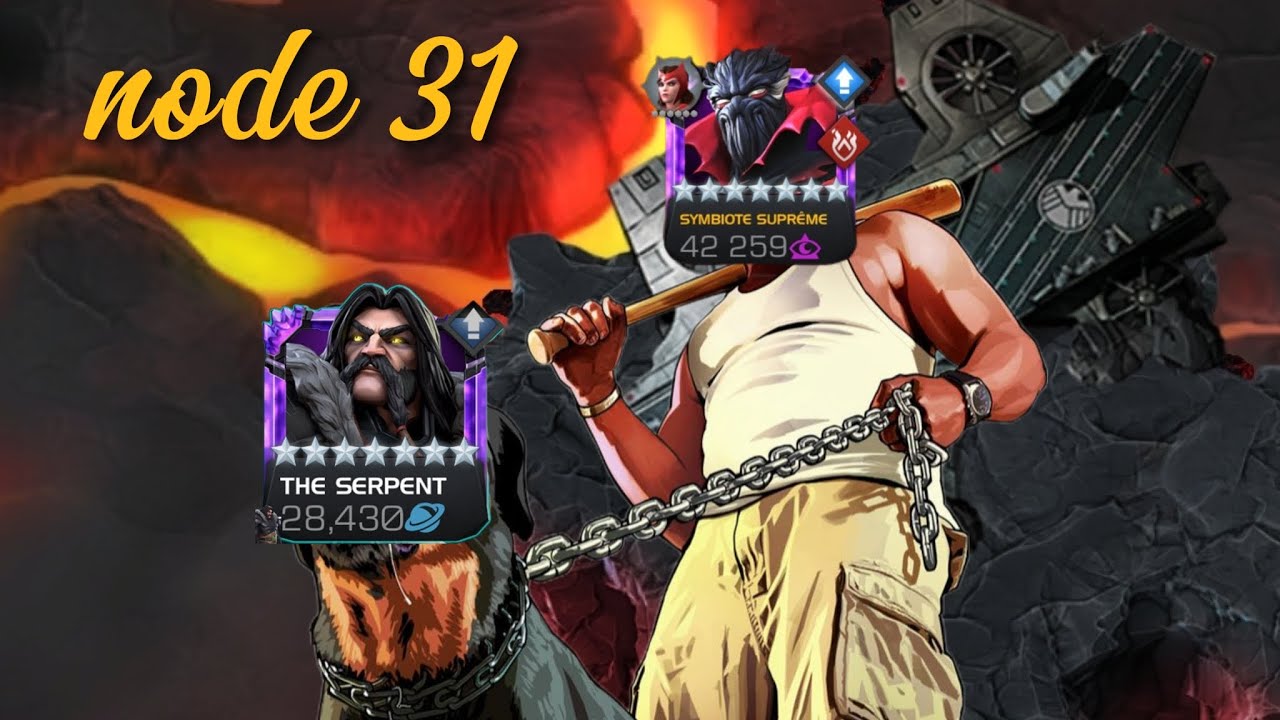Symbiote Supreme destroys serpent node 31 - YouTube