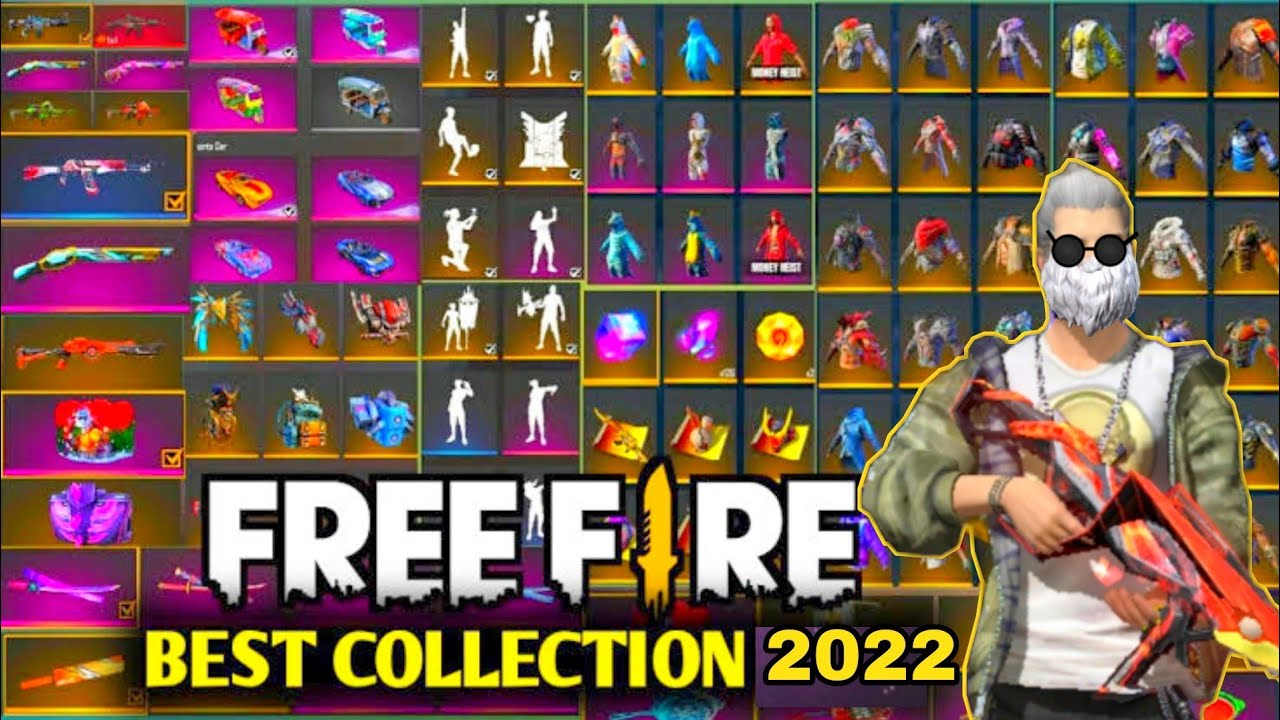 Free Fire Rare Bundle Collection 😱😱 | Rare Only Bundle Collection - YouTube
