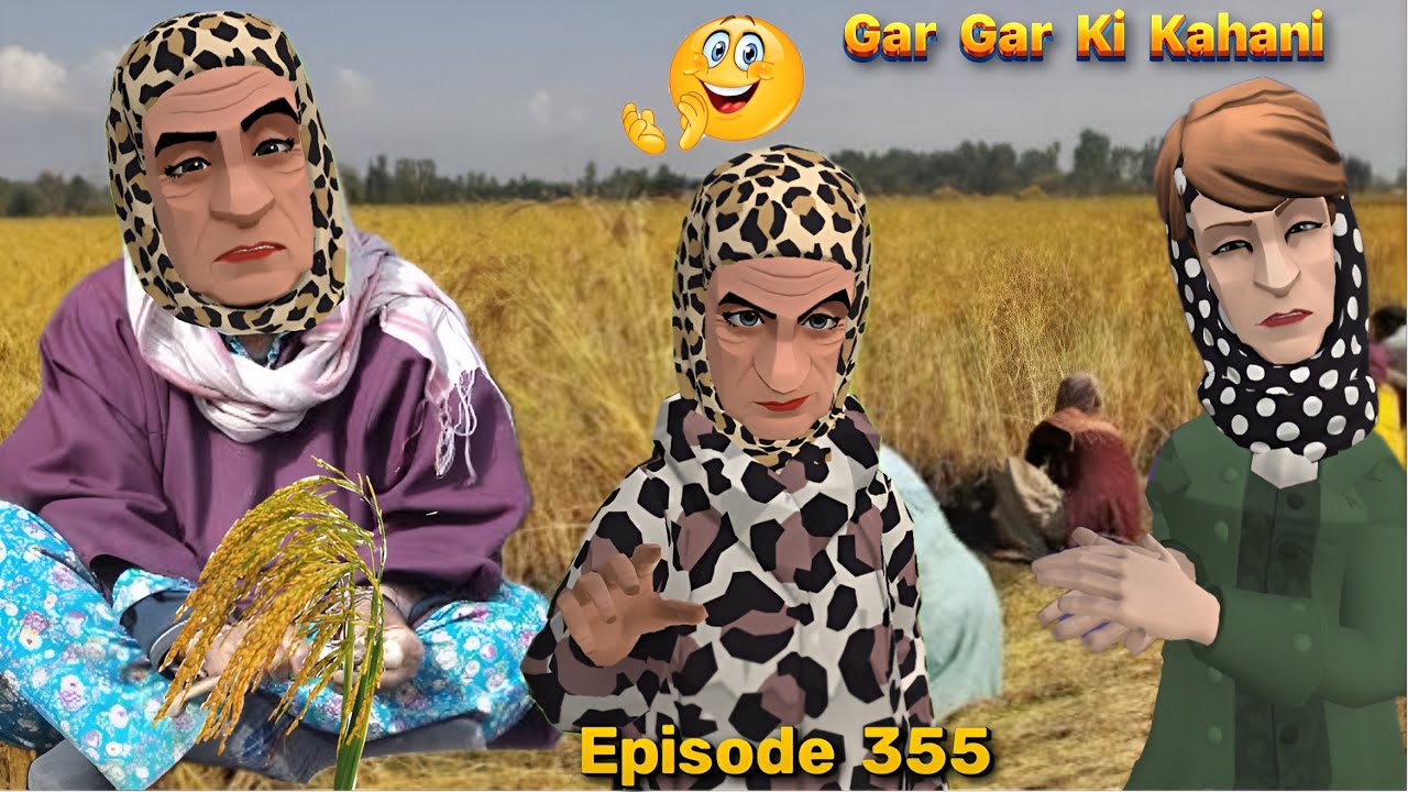 GAR GAR KI KAHANI | SAJU DARLING | EP 355 KASHMIRI CARTOON DRAMA - YouTube