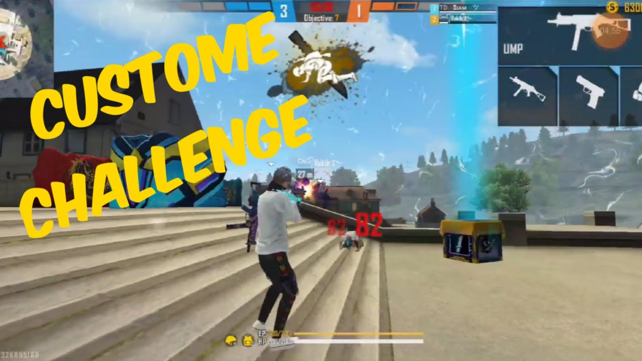 Op Headshots In Custom.Free Fire. - YouTube