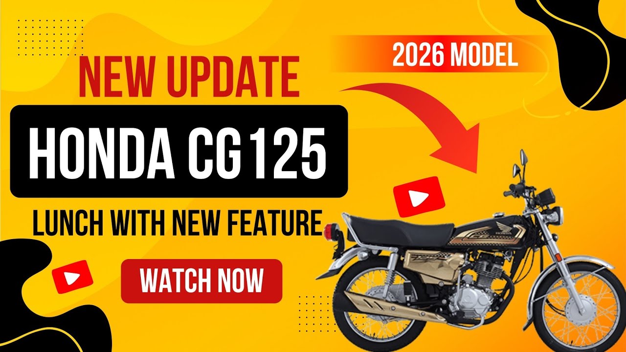 Honda CG 125 model 2026 new Price New feature update|Honda cg125 top ...