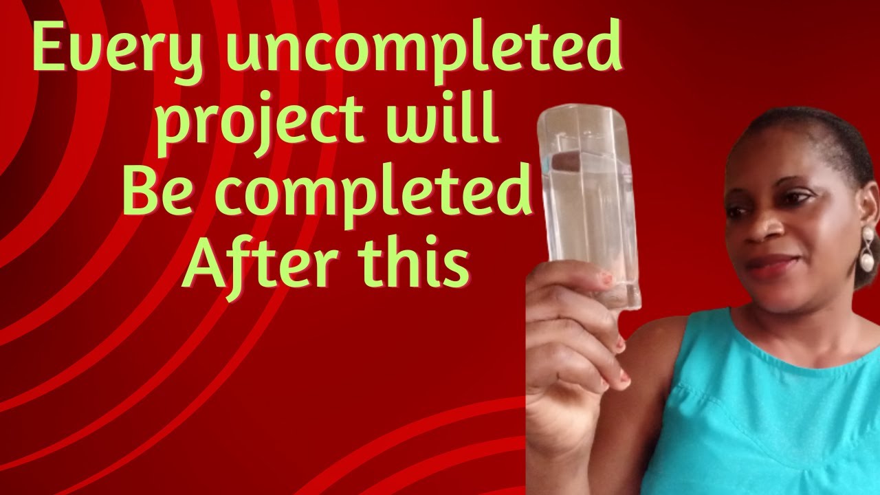 Do this to complete every uncompleted project in your life#spirituality ...