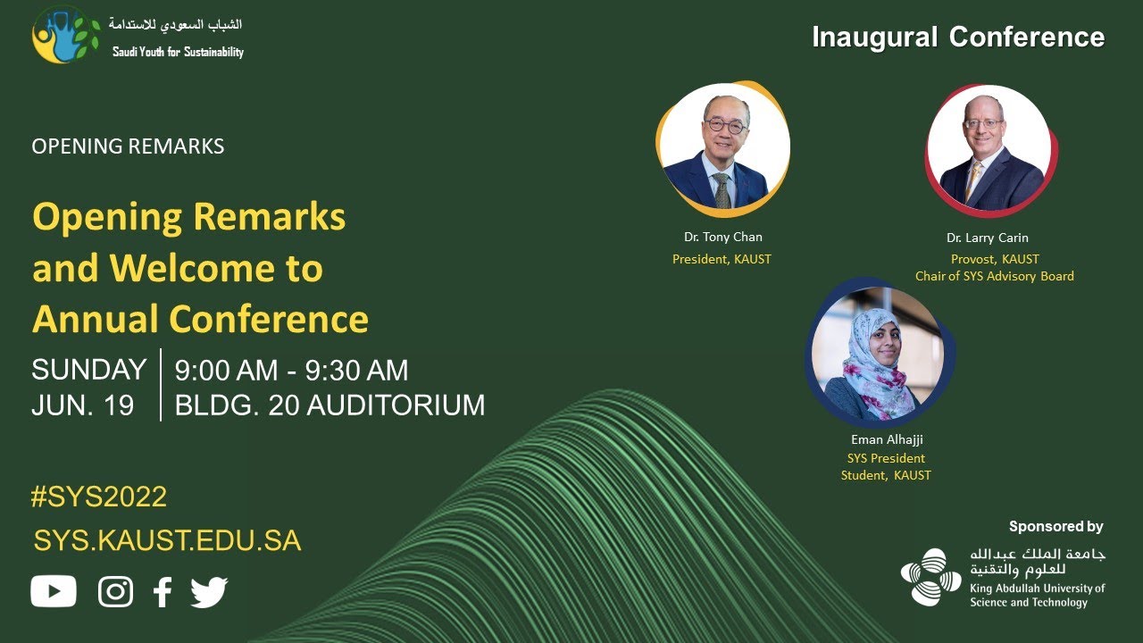 SYS Annual Conference 2022 Opening Remarks - YouTube