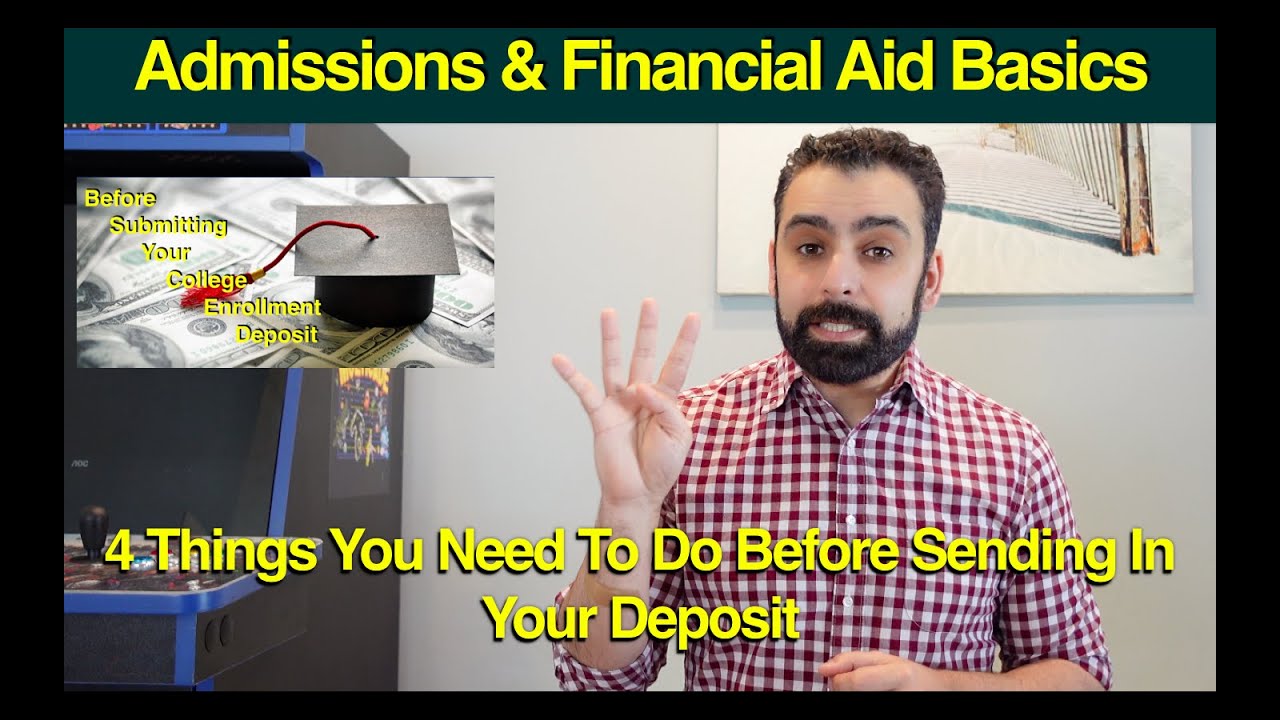 4 Things You Need To Do Before You send in Your College Admissions ...