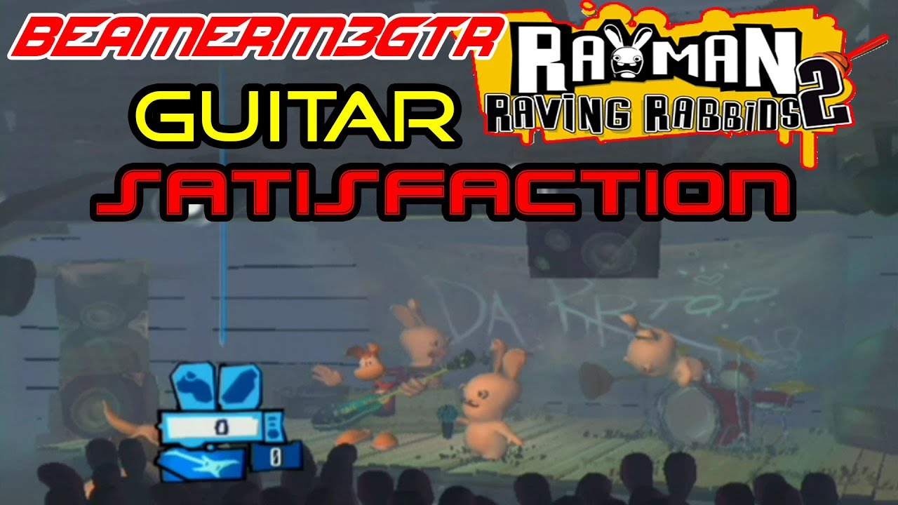 Rayman Raving Rabbids 2 - Satisfaction [Guitar] - YouTube