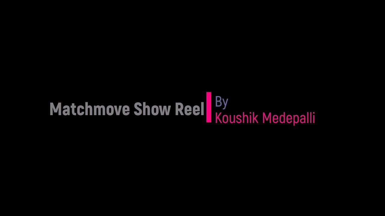 Matchmove Demo Reel - YouTube