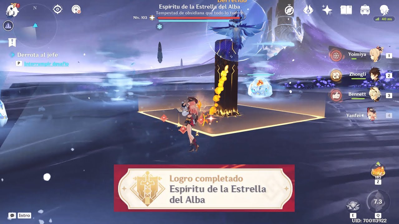 Logro triple: Espíritu de la Estrella del Alba ‐ Genshin Impact - YouTube