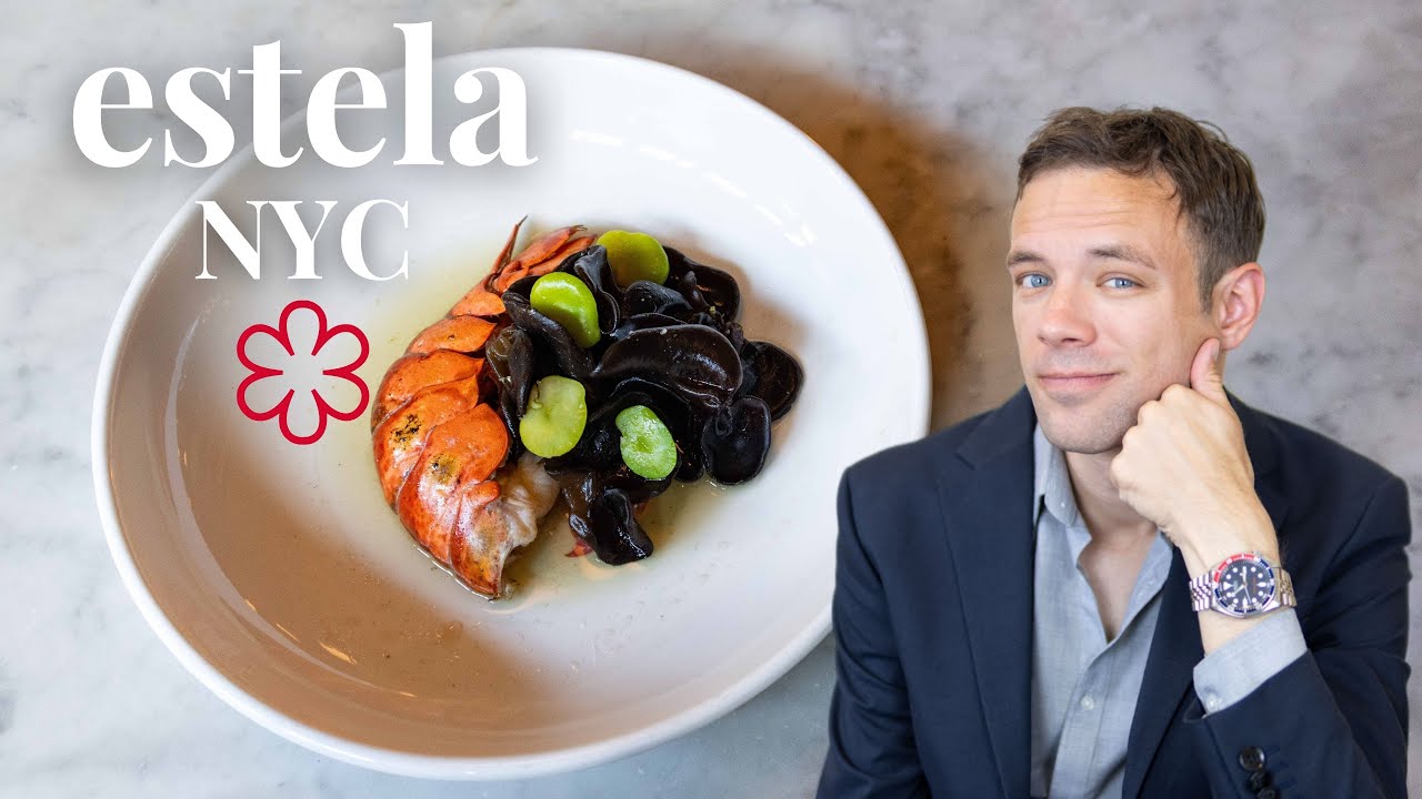Eating at Michelin Starred Estela. NYC. Is this World’s 50 Best ...