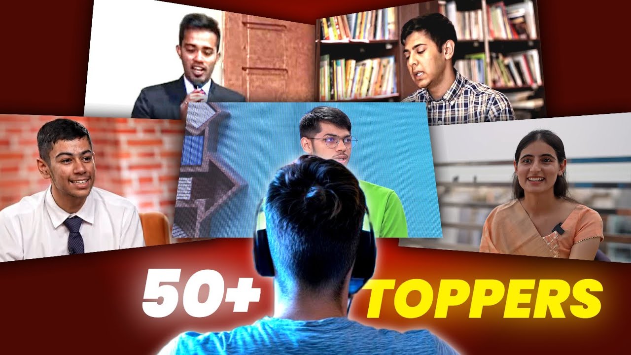 I Watched 50+ TOPPERS Interviews & Speeches and Found These 6 Advices ...