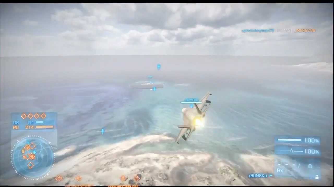 Battlefield 3 | How to Fly F-35 - YouTube