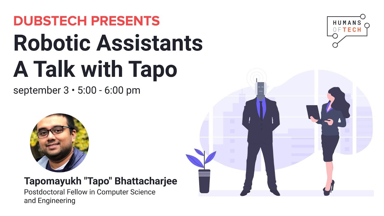 A Conversation with Tapo (Robots & Daily Living) | Humans of Tech - YouTube
