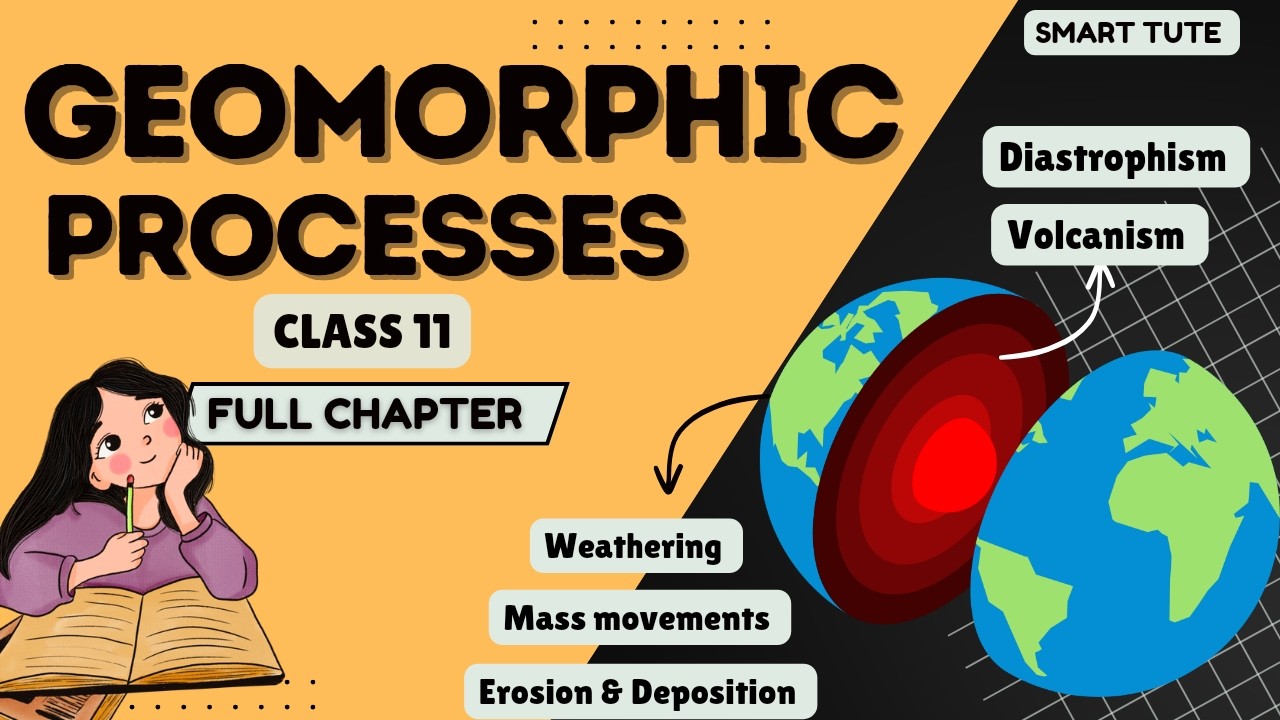 Geomorphic Processes Full Chapter | Class 11 Geography Chapter 6 ...