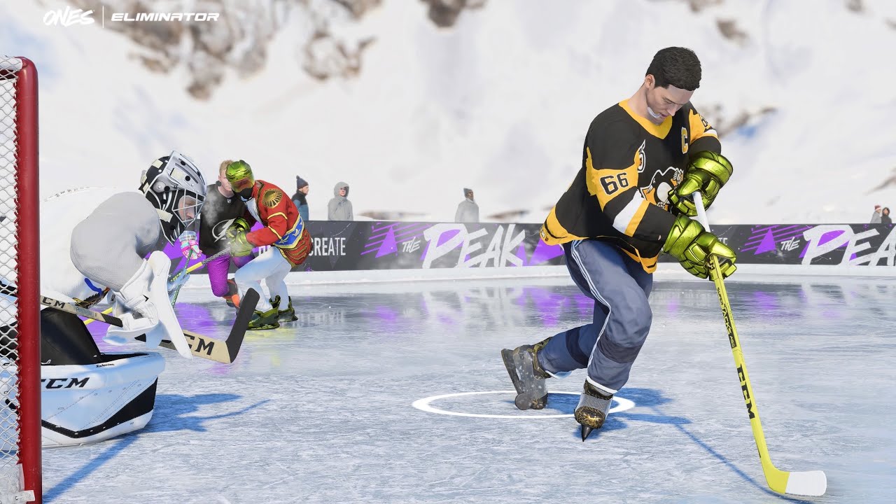 NHL 23 - '' The SOCCER STYLE kick in Tourney Winning Goal '' - YouTube