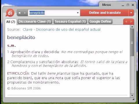 Definición de beneplácito - YouTube
