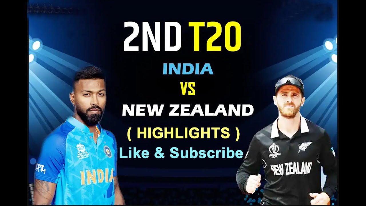 India vs New Zealand 2nd t20 Highlights 2022 (Today Match ) Suryakumar ...