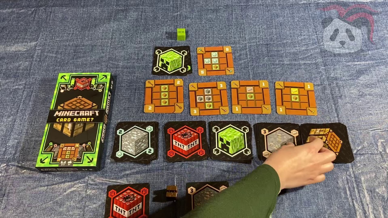 Panda Reviews - Minecraft Card Game - YouTube
