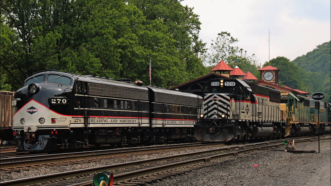 An Action Packed Day at the RBMN Railroad! - YouTube