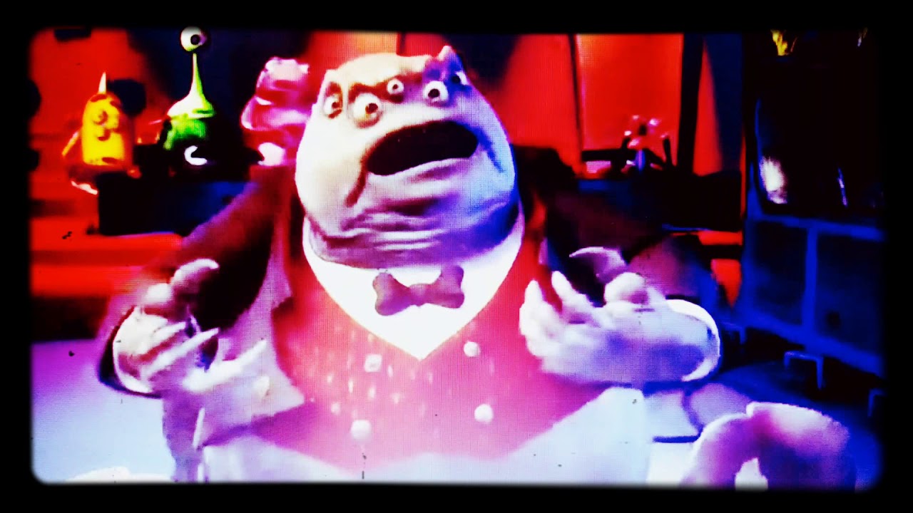 Monsters Inc Sully Scares Boo - YouTube