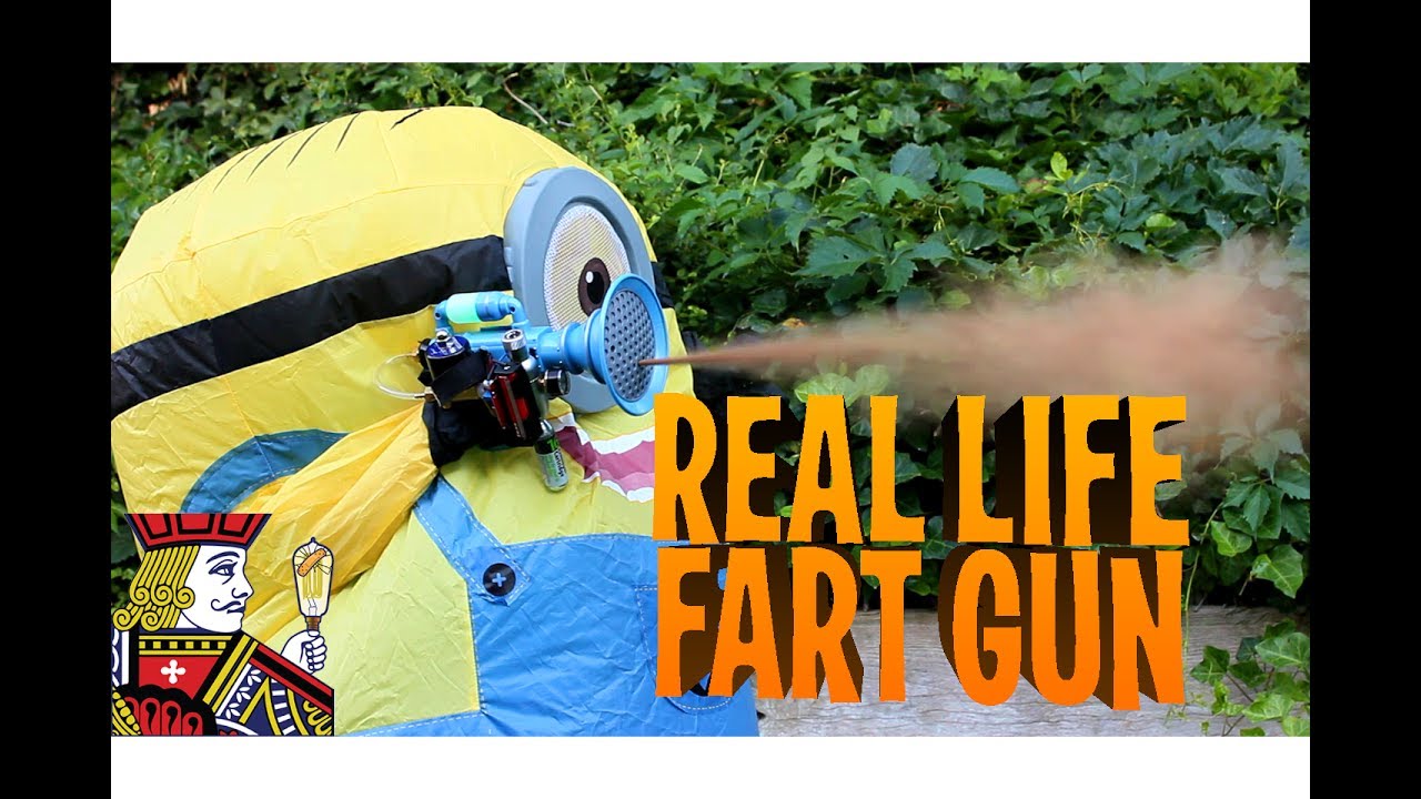 Despicable Me Fart Gun in Real Life - YouTube