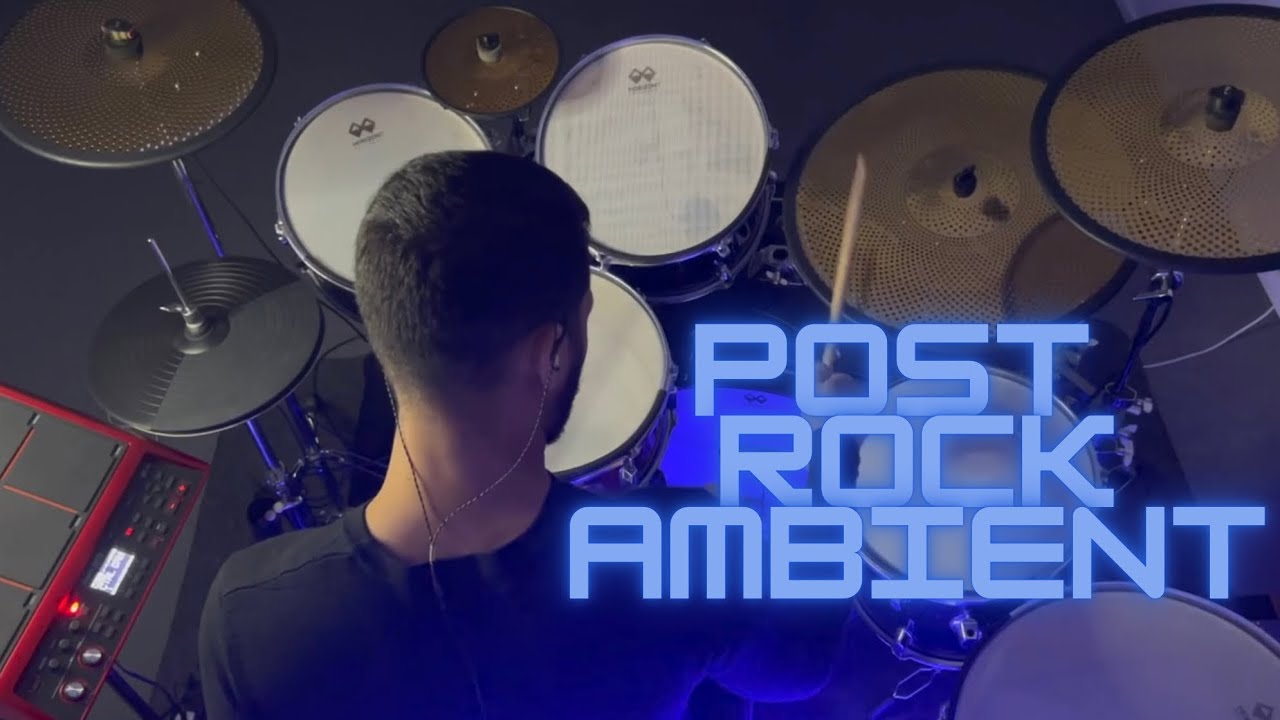 HUGO DRUMS | E - Drums on Post Rock Ambient - YouTube