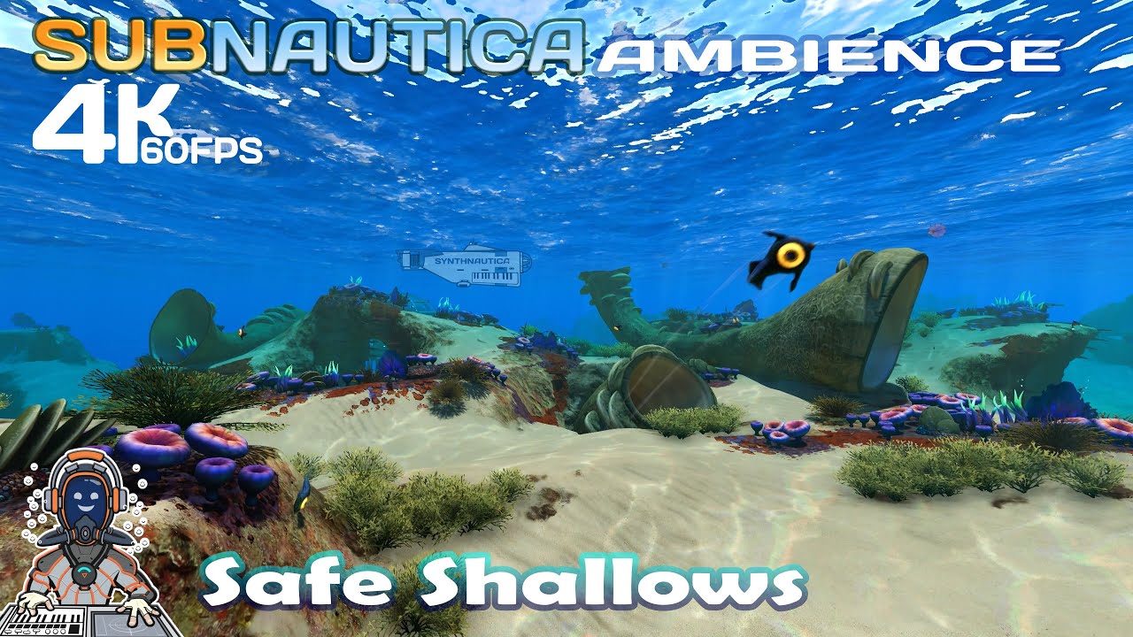 Relax to Ambient Music in Subnautica Safe Shallows - YouTube