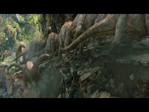 KING KONG 2005 - Dinosaur Stampede - Movie Clip