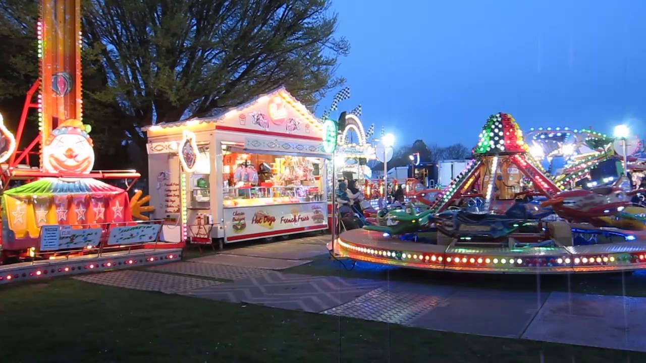 Fun Fair in Southall Park - YouTube