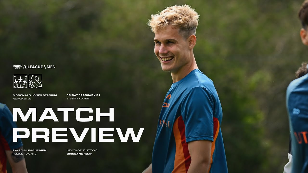 ALM R20 Preview: Sam Klein | Newcastle Jets vs Brisbane Roar 🎙 - YouTube