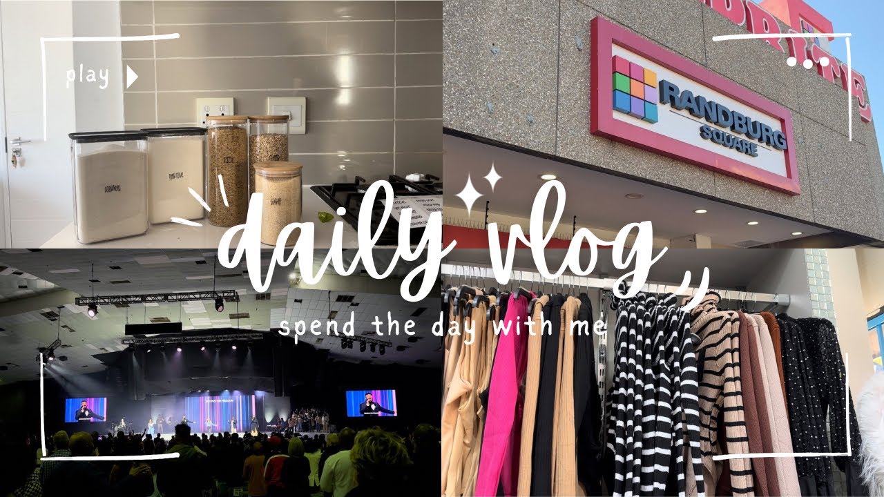 Daily Drop Week: Day 4|A day in my life|Weekend routine|Church|Homeware ...