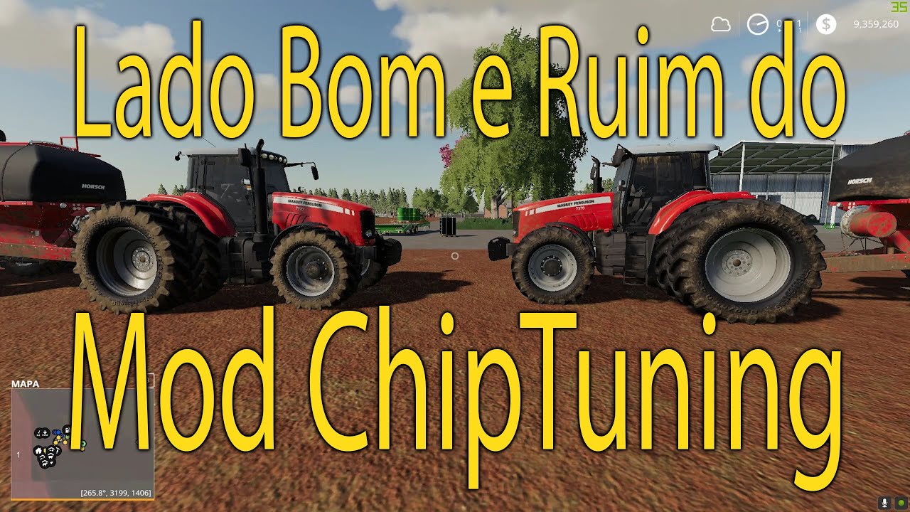 FS19 Veja o Lado Bom e Ruim do Mod ChipTuning que faz Suas Maquinas Ter ...