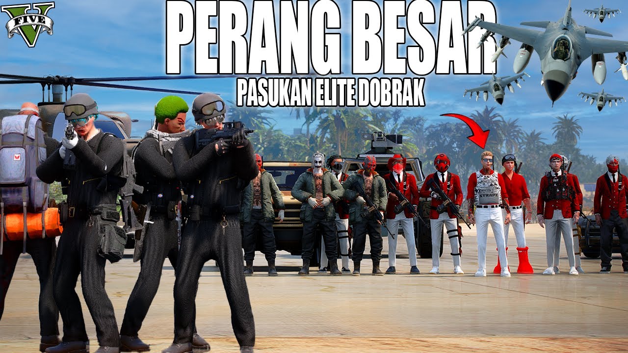 MISI EPIC !! KEDATANGAN PASUKAN ELITE DOBRAK KE PULAU CAYO !! KEKALAHAN ...