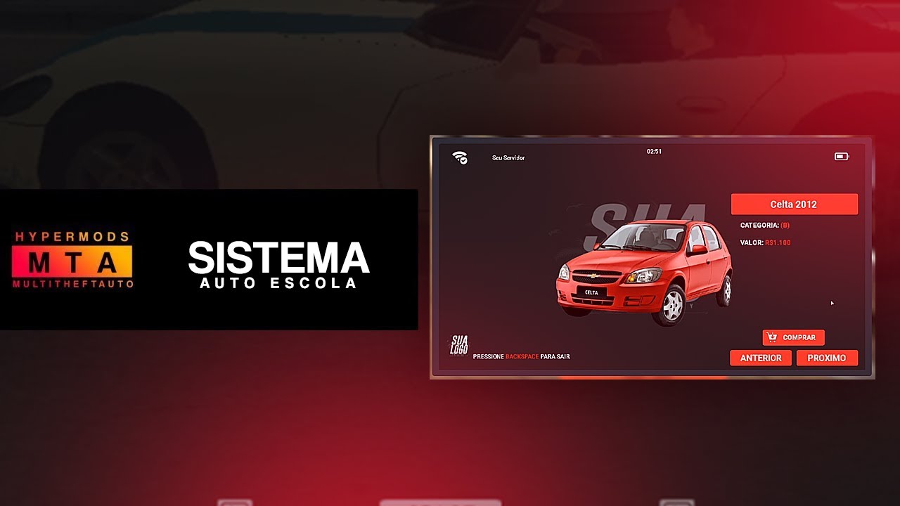 SISTEMA DE AUTO ESCOLA COMPLETO (DOWNLOAD FREE) | HYPERMODS MTA BRASIL ...