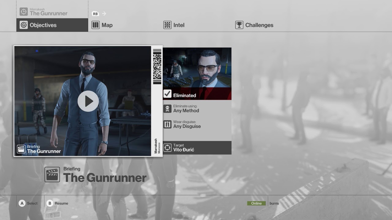 Hitman - Elusive Target - The Gunrunner - Sniper Rifle - YouTube