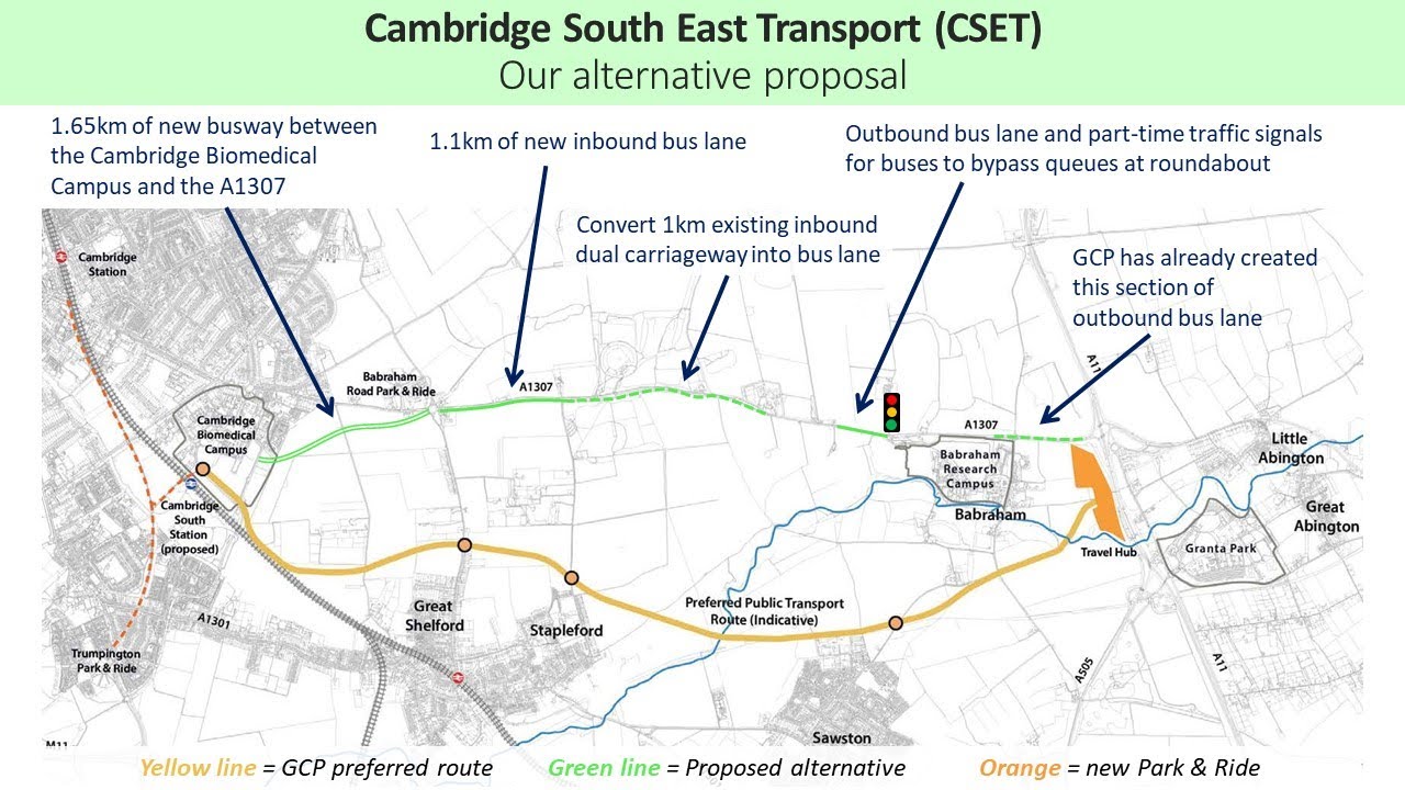 Cambridge South East Transport Scheme presentation and Q&A - YouTube