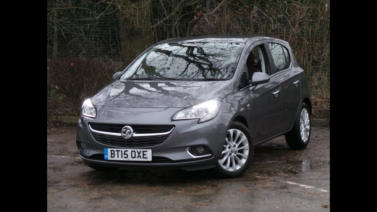 2015 15 Vauxhall Corsa 1.4 16V Ecoflex SE 5dr in grey - YouTube