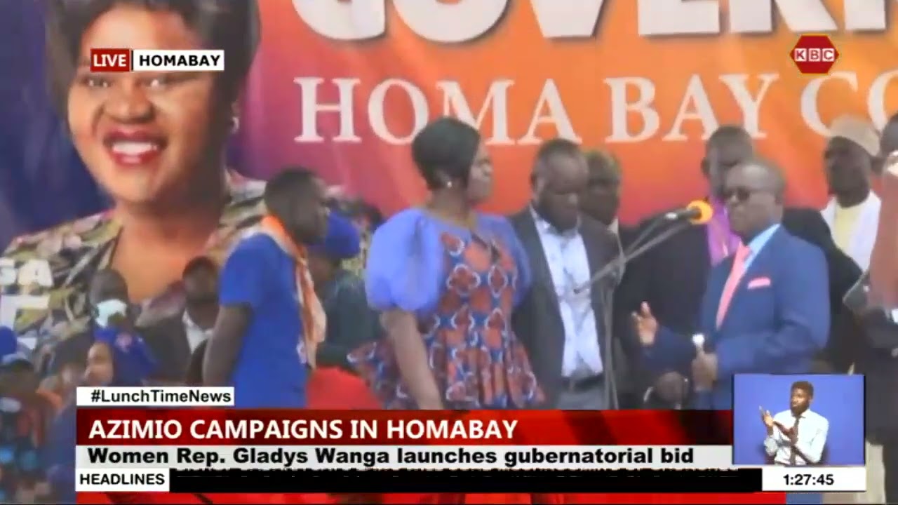 Azimio Campaigns in HomaBay - YouTube