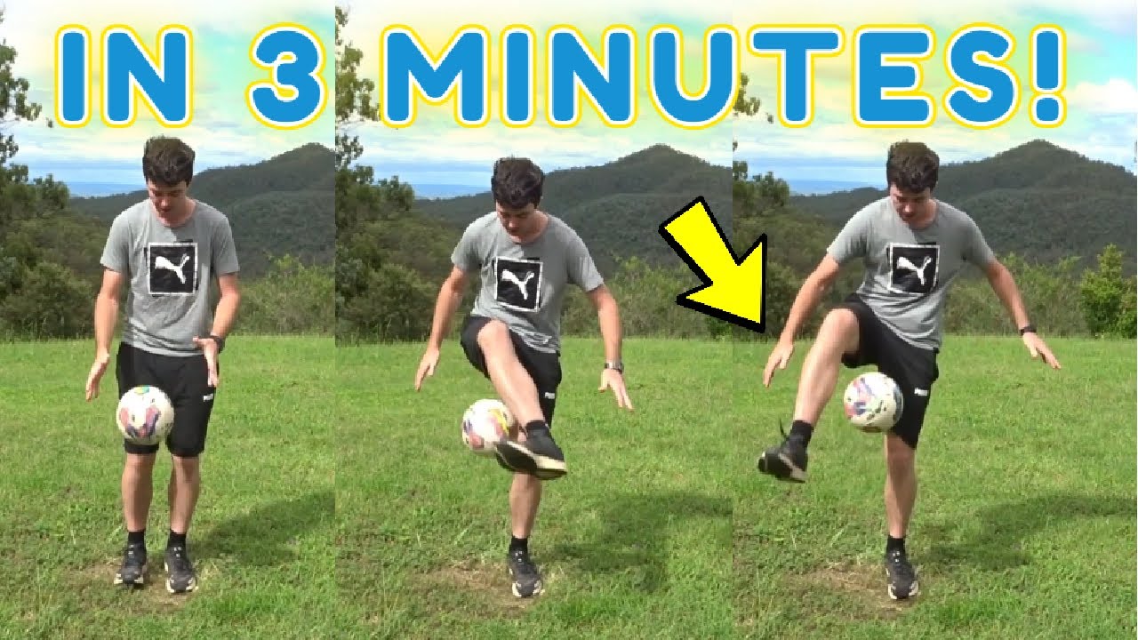 Learn the AROUND THE WORLD football trick! *EASY TUTORIAL* - YouTube
