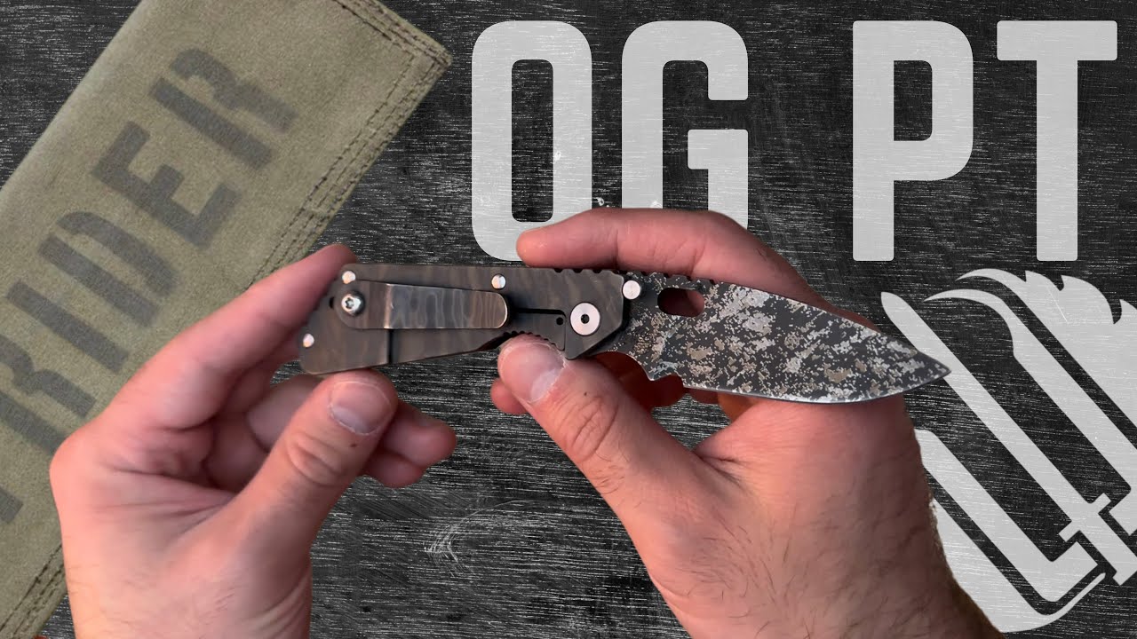 Early generation Strider PT, Knife overview - YouTube