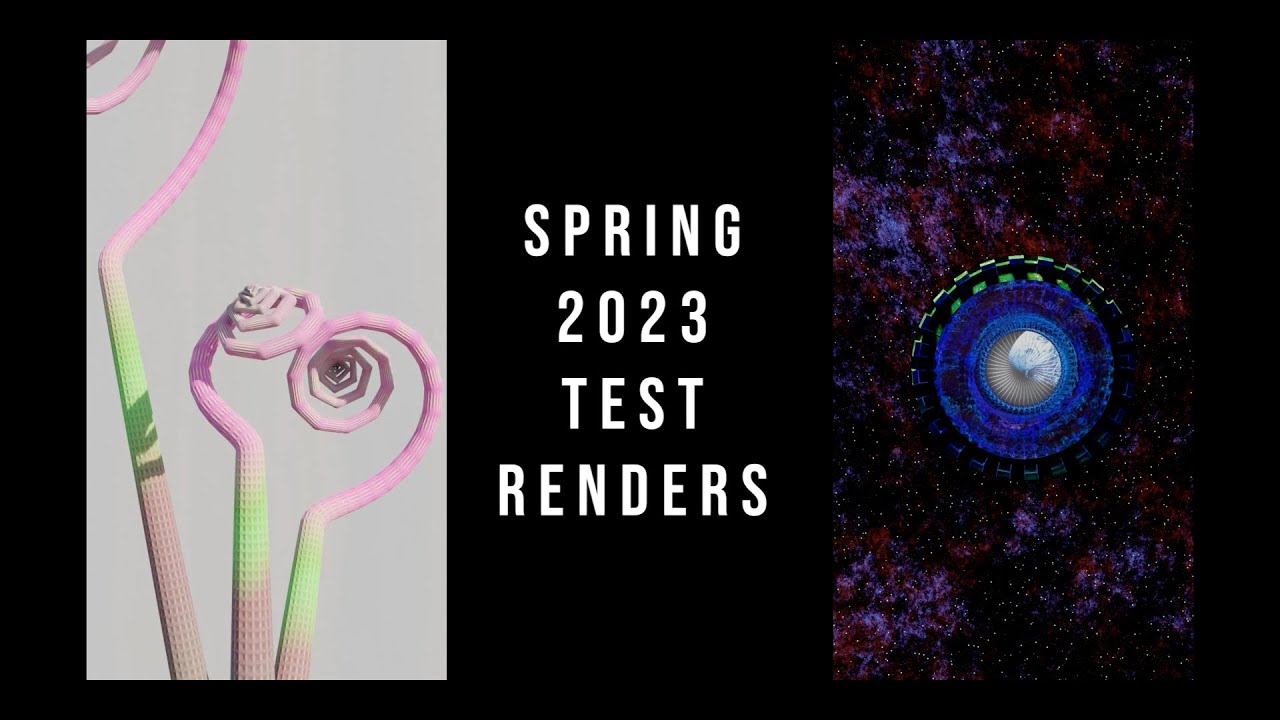 Spring Test Render Round-Up and Music Preview! - AI Accelerated ...