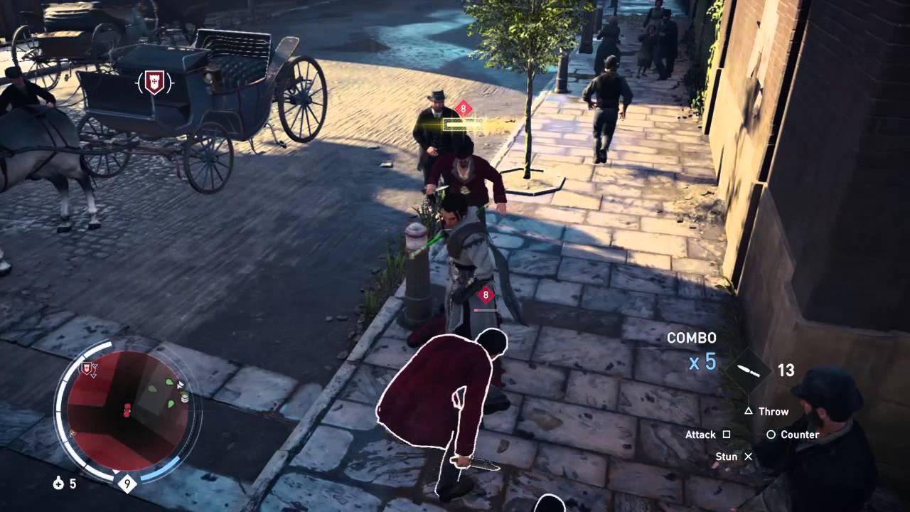 Assassin's Creed® Syndicate How To Use The Cane Sword - YouTube