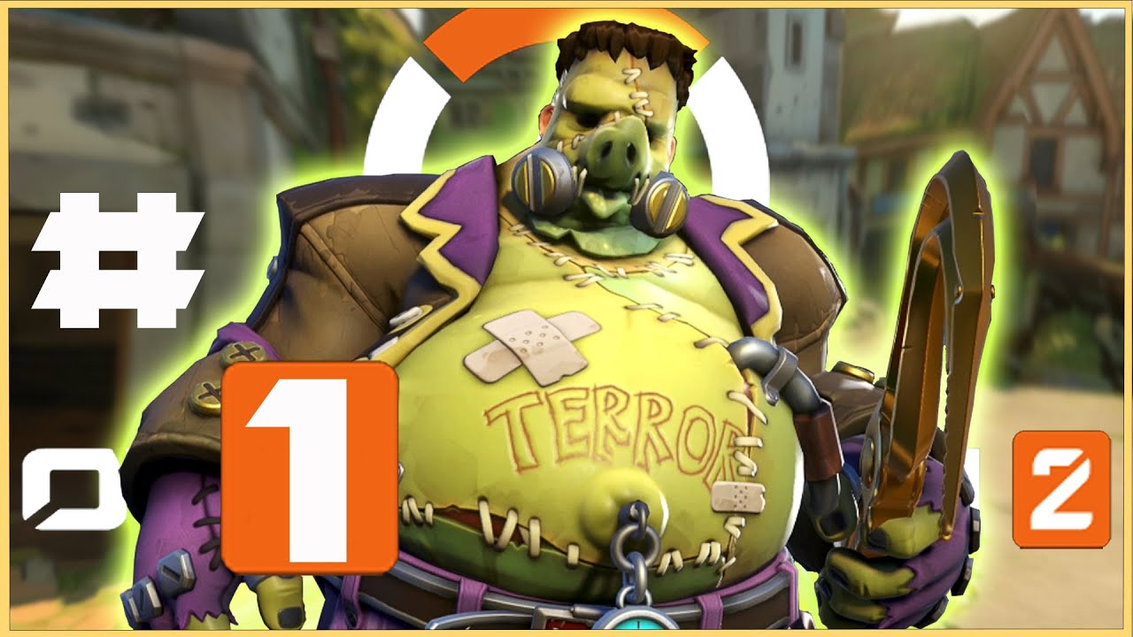 JUNKENSTEIN'S MONSTER!! | OVERWATCH 2 Multiplayer Gameplay #1 Roadhog ...