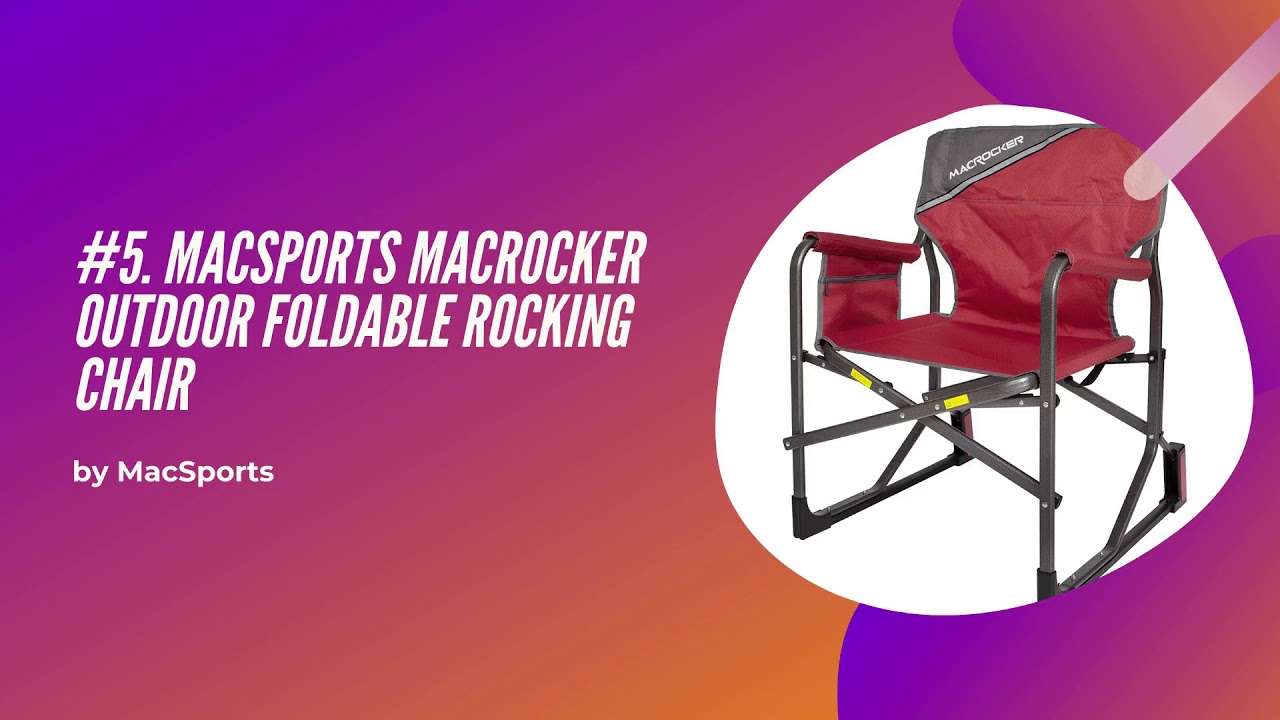 Top 10 Best Outdoor Folding Rocking Chairs in 2020 Reviews - YouTube