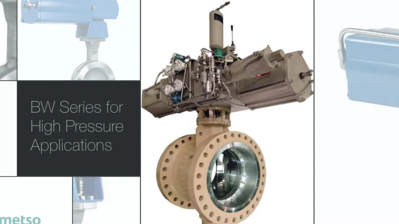 Metso Neles High Performance Butterfly Valves for Industry - YouTube