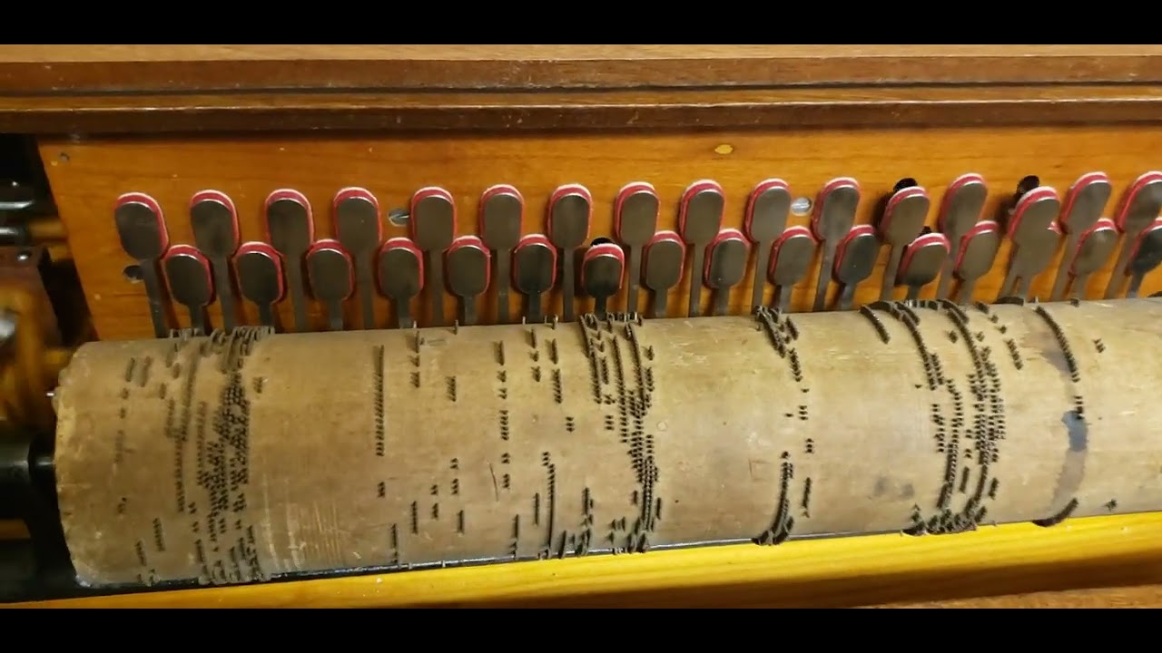 In The Sweet By and By on Grand Roller Organ, Organette - YouTube