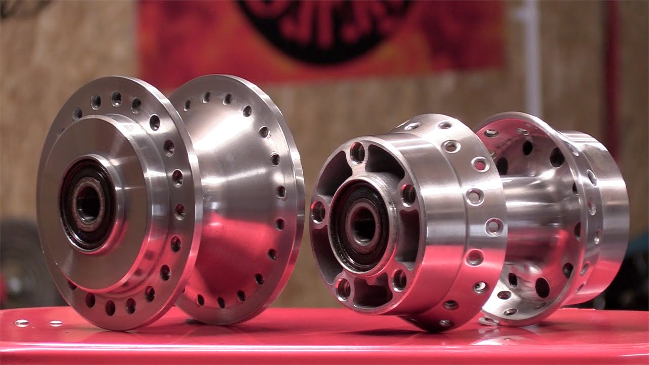 Harley Sportster, 'wheel Hubs Restoration' ! - YouTube